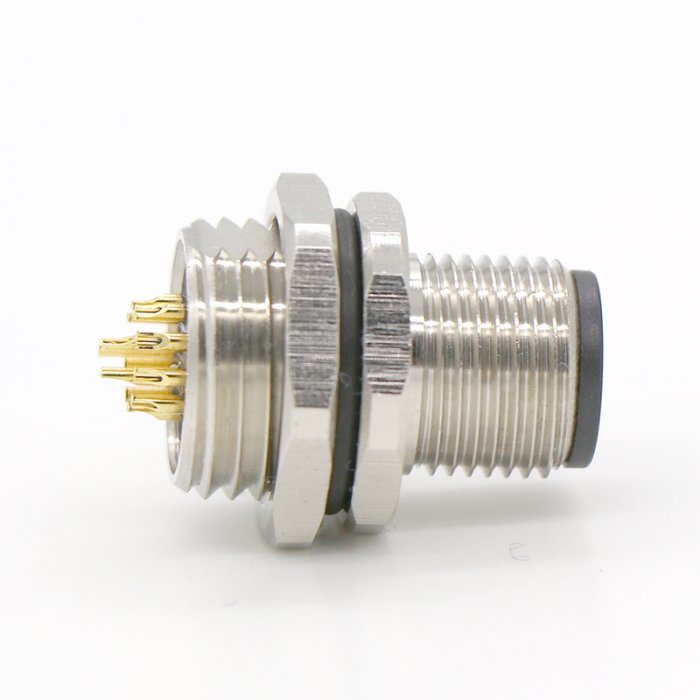 Communication Equipment Pcb Board End Rear Lock M12 Connector ...