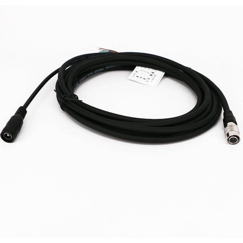 Hirose 6 Pin Connector To 1 Pin Male Io Camera Cables - Industrial ...