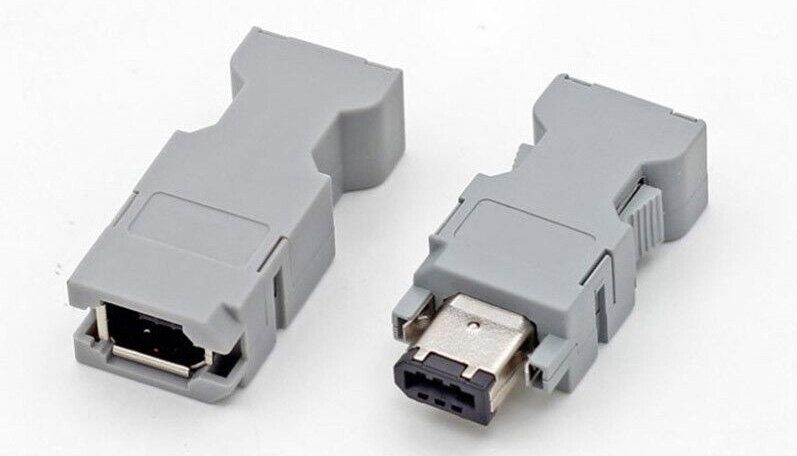 SM-6P Male Soldering Type Servo Encoder Plug - Stable Connection ...