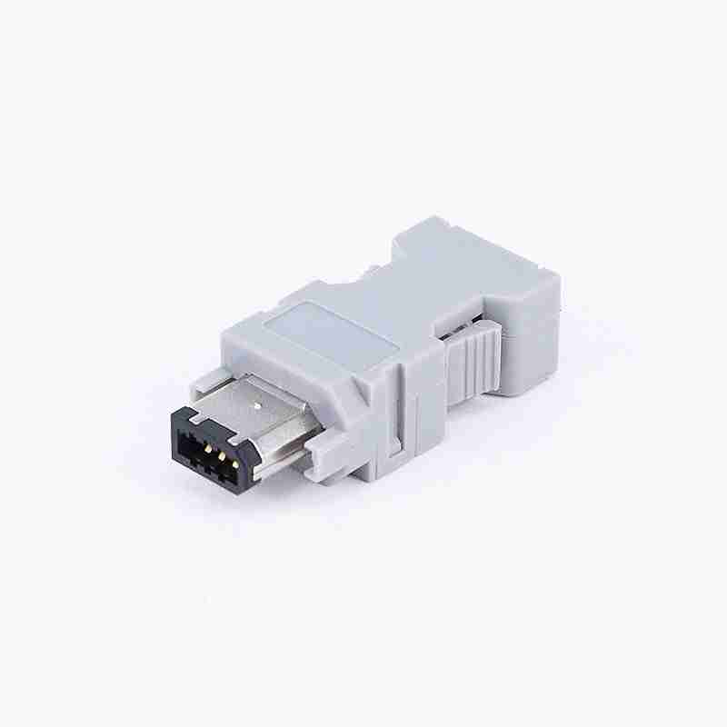 SM-6P (1394 6P) Male Soldering Type Servo Encoder Plug - Industrial ...